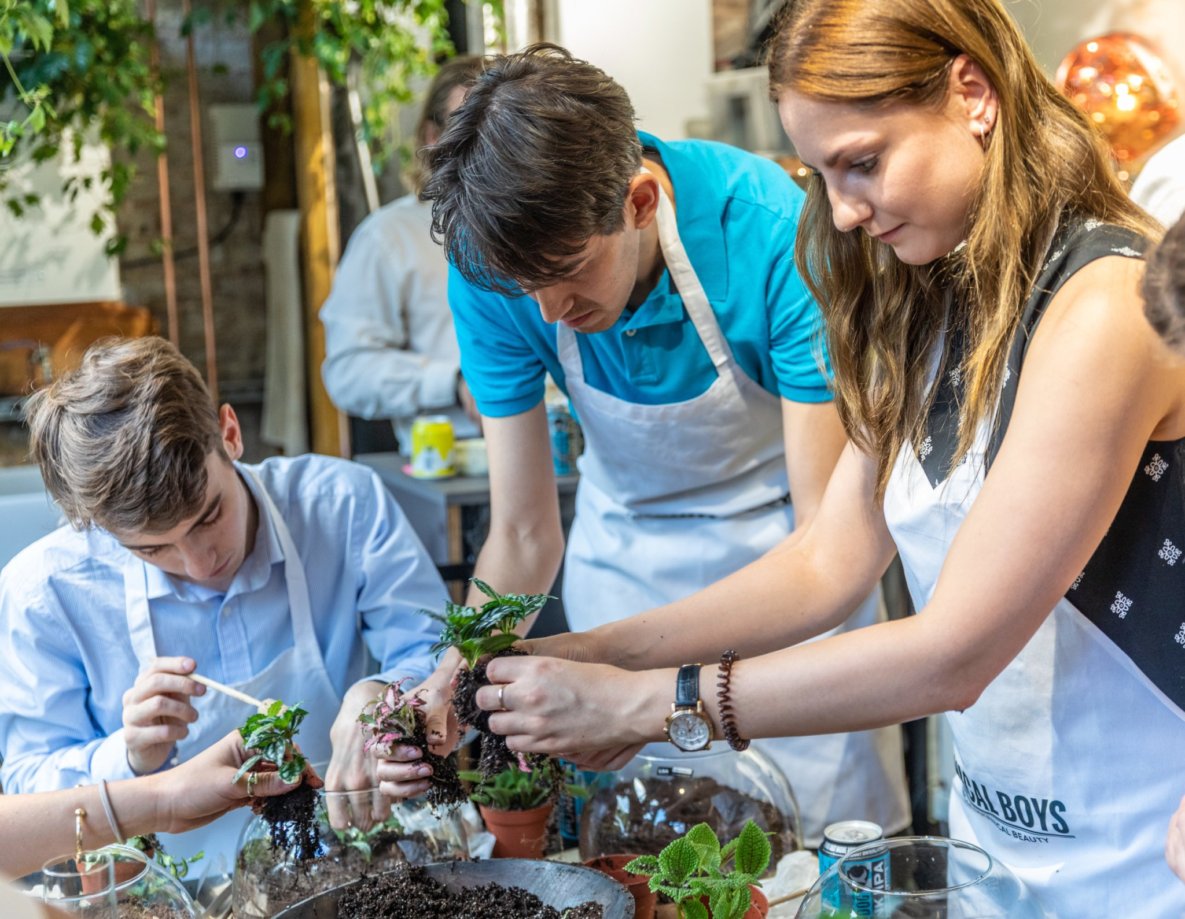 LIVE PICTURE - Living wall frame - 72cm - Black - Botanical Boys