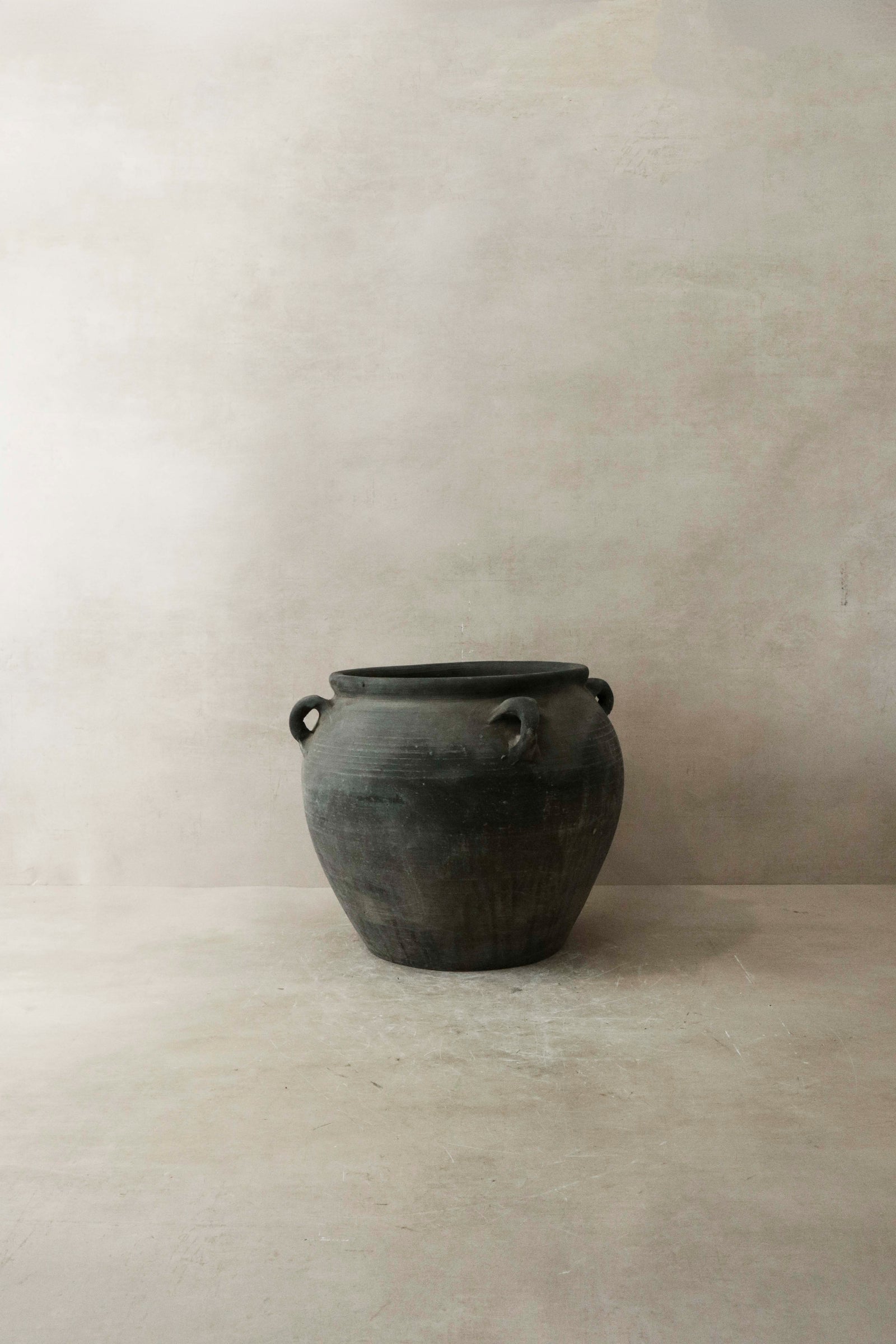 Vintage Dark pot with ears - E4.9 - Botanical Boys