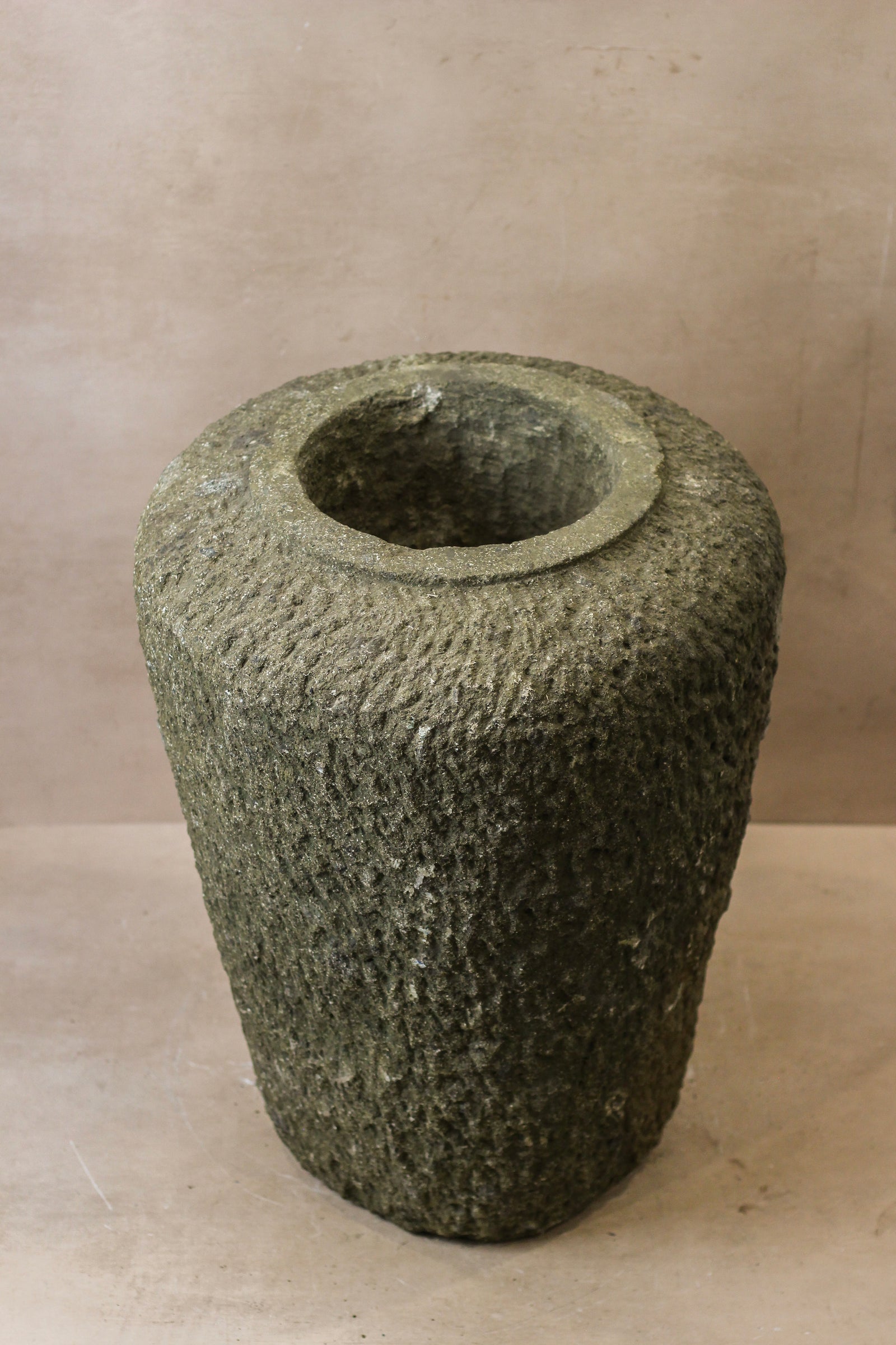 Vintage Decorative Stone Pot - No 4 - Botanical Boys