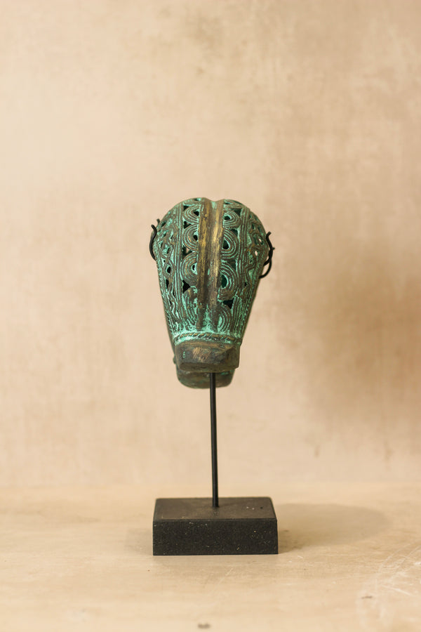 Benin Bronze Bangle - 107G - Botanical Boys