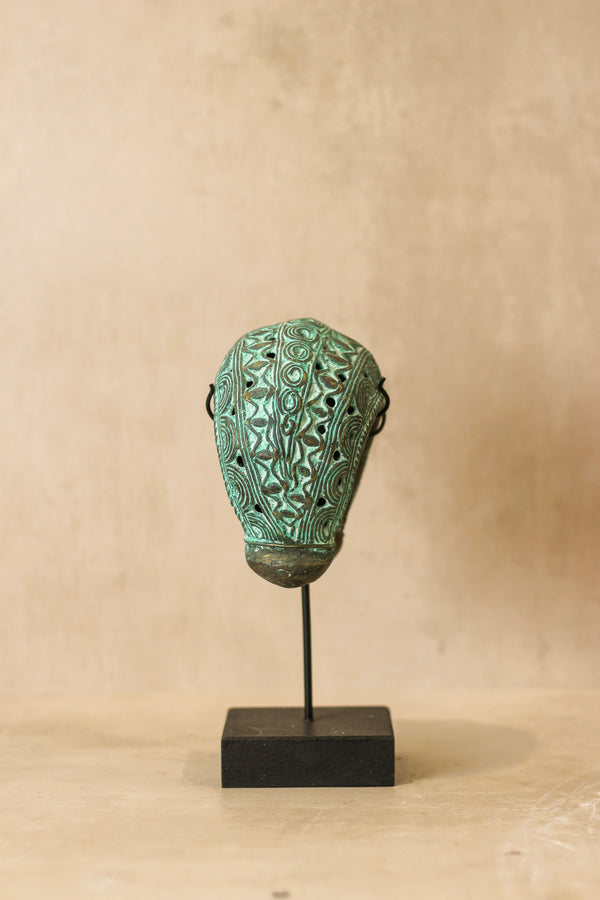 Benin Bronze Bangle - 107H - Botanical Boys