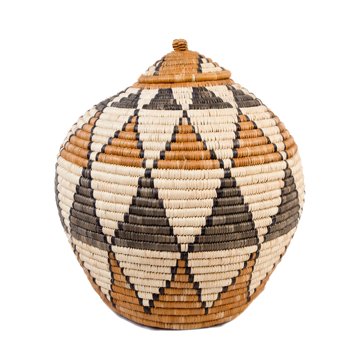 Zulu Ukhamba - traditional basket TR94 - Botanical Boys
