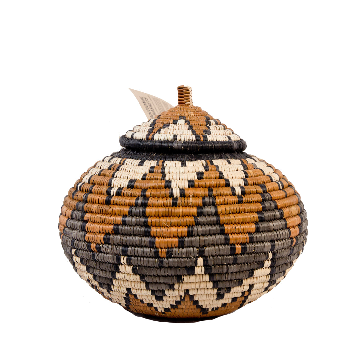 Zulu Ukhamba - traditional basket TR89.2 - Botanical Boys