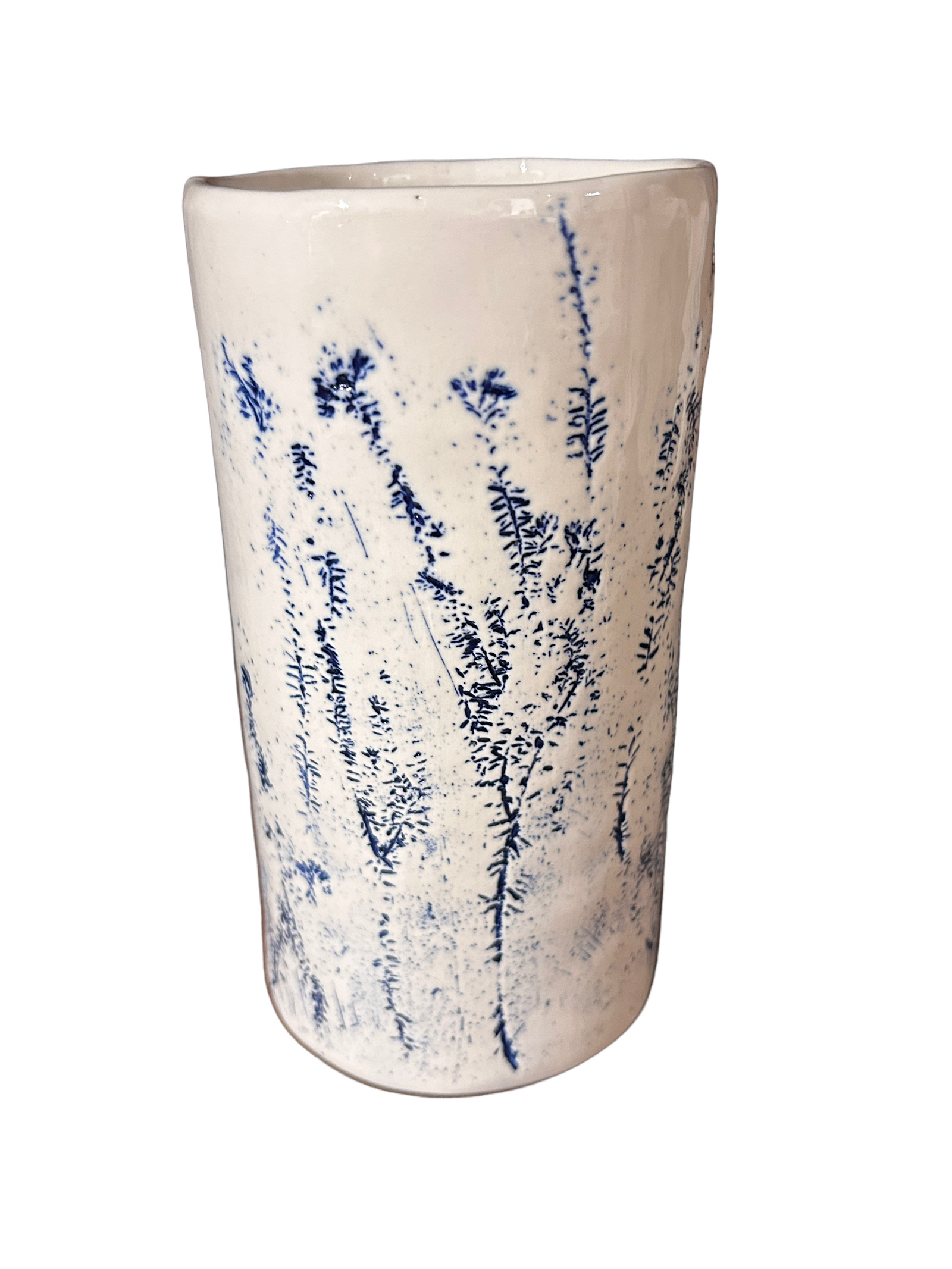 Cobalt Blue Fynbos vase - Botanical Boys