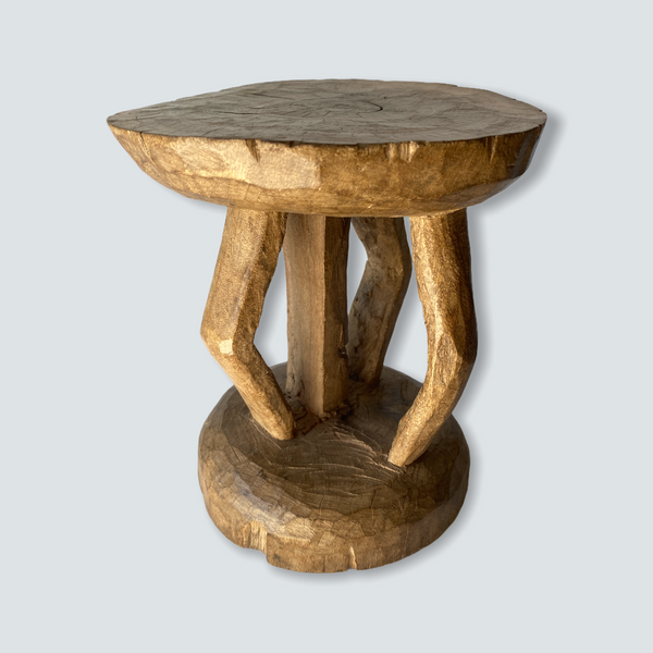 Vintage Tonga Stool - Zimbabwe XS (03) - Botanical Boys